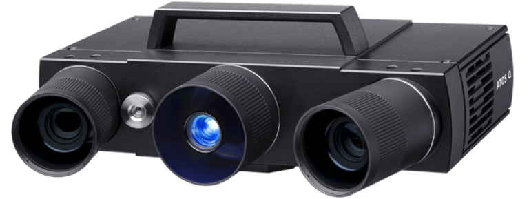 ZEISS GOM ATOS Q is a metrology grade, multi-volume blue-light 3D scanner, designed and built by ...